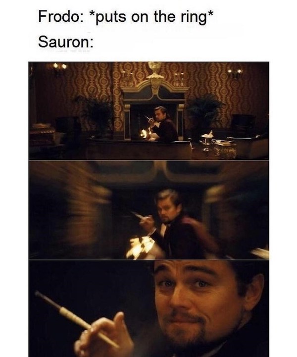 LOTR memes are a way of hashing up our favorite trilogy ever