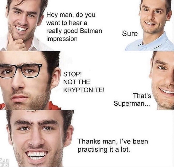 Batman, Superman, Spider-man memes, oh my!
