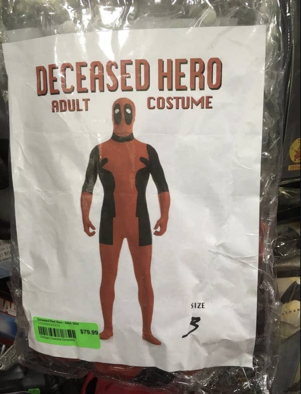 Off-brand Halloween costumes that just missed the mark
