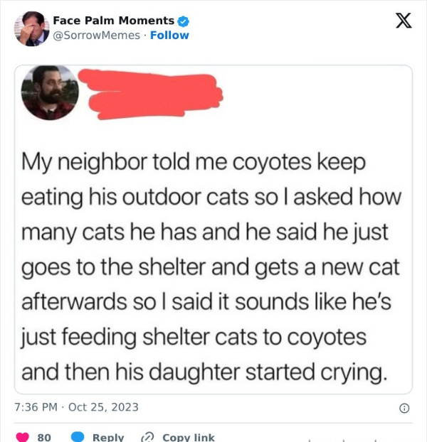 Face, Meet Palm. Palm, Face.