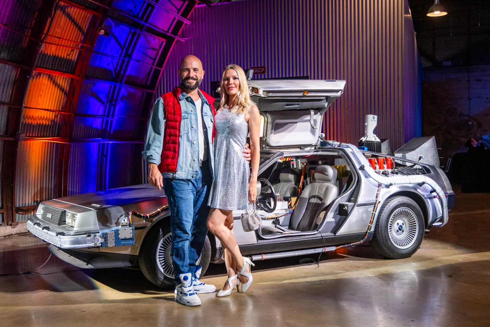 We went back to the future in style