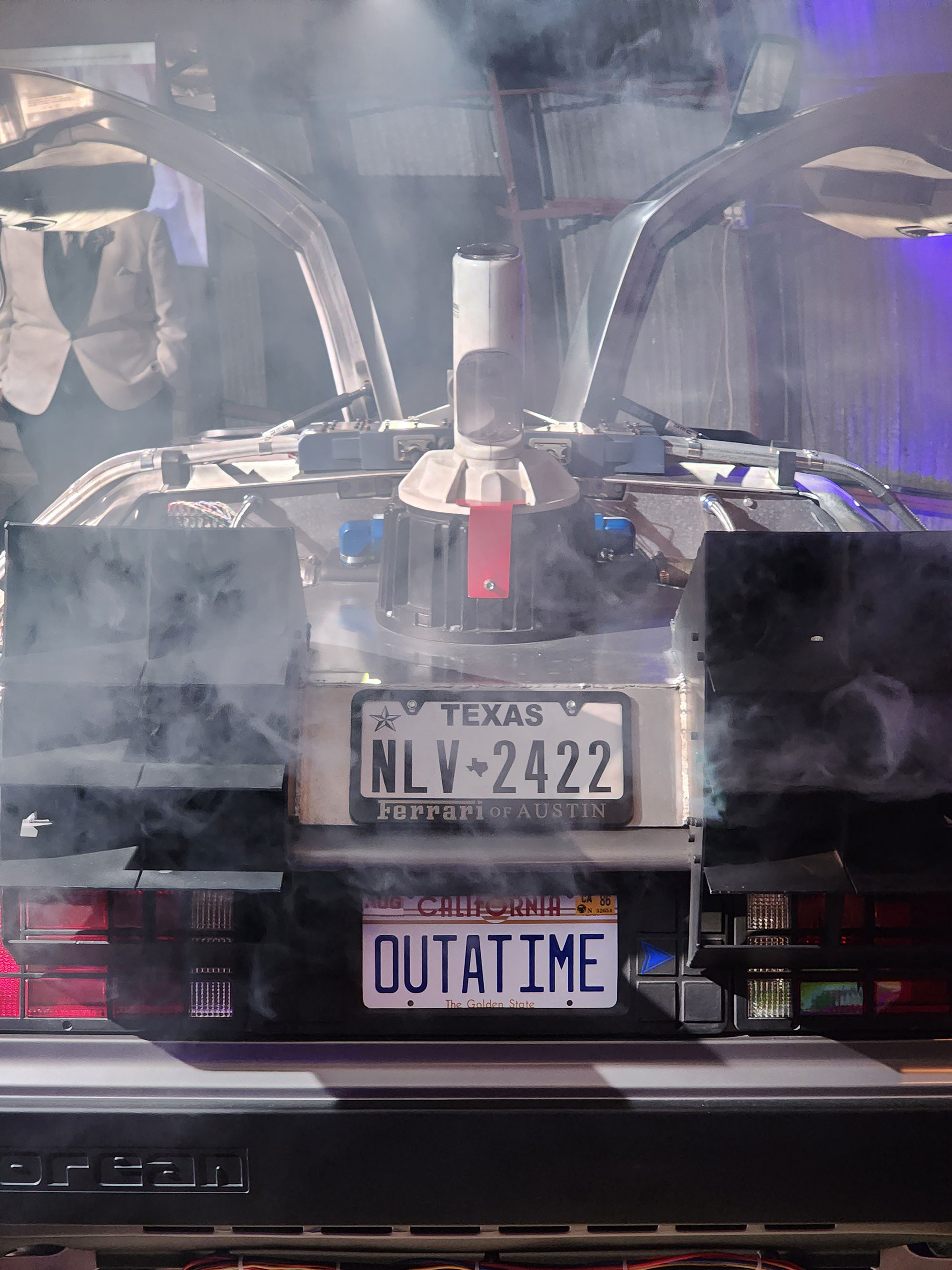 We went back to the future in style