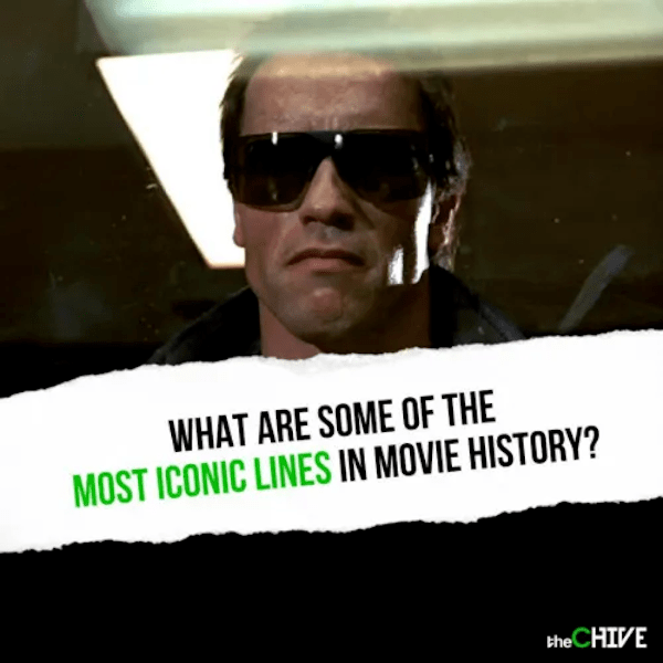 Iconic Movie Lines 30 Best List According to Expert Chivers