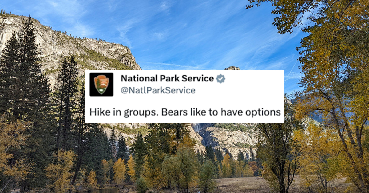 Nat'l Park Service tweets prove there's such a thing as funny & smart!