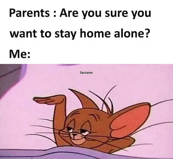 You may detect a hint of sarcasm in these memes