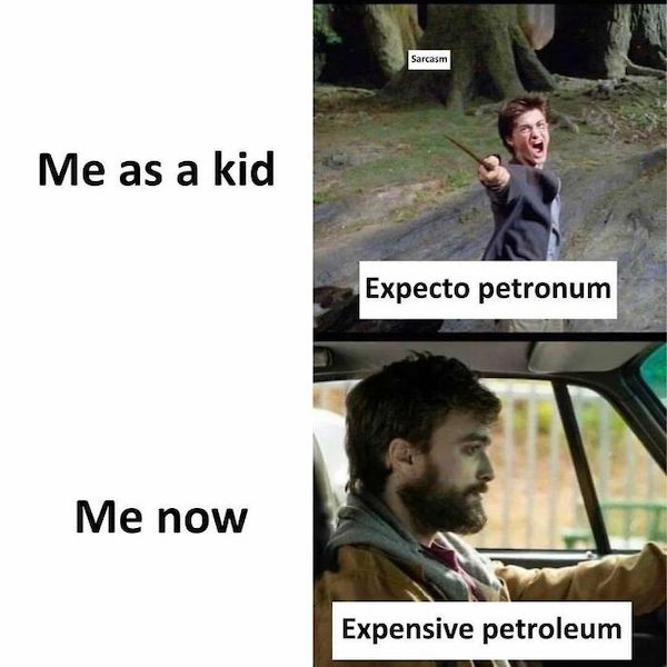 You may detect a hint of sarcasm in these memes