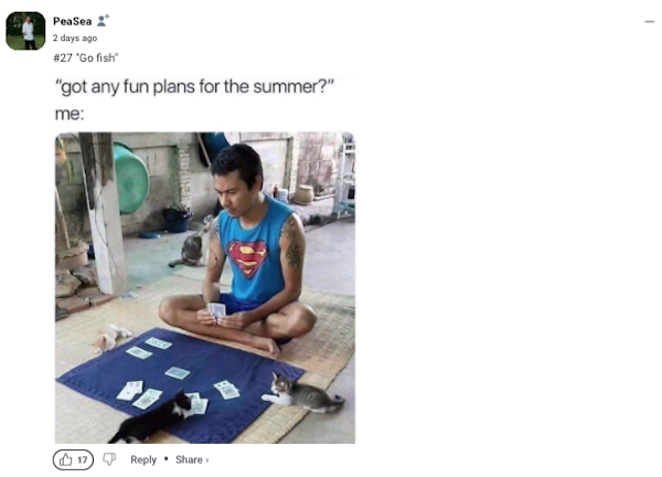 Top Comments of elite commenters found on theCHIVE