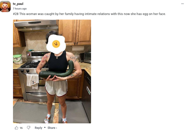 Top Comments of elite commenters found on theCHIVE