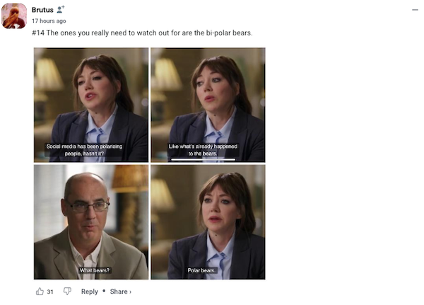 Top Comments of elite commenters found on theCHIVE