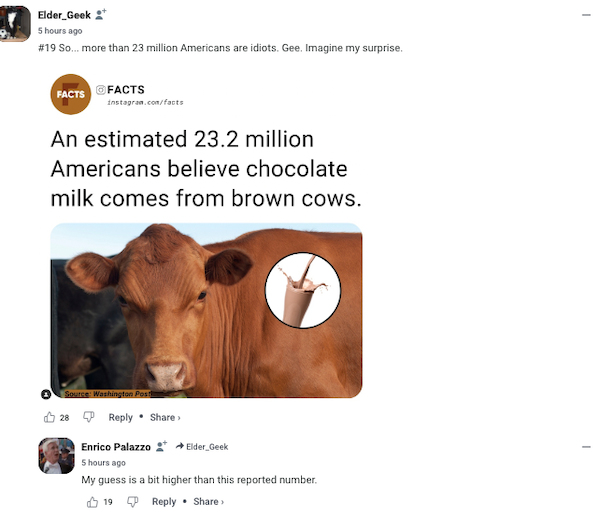 Top comments are a gift to cherish each and every week