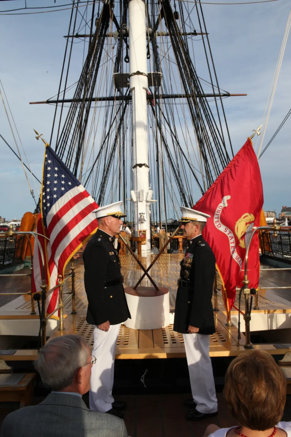 High-Res Cannons Fire World's Oldest Navy Wood Battleship Ironside USA