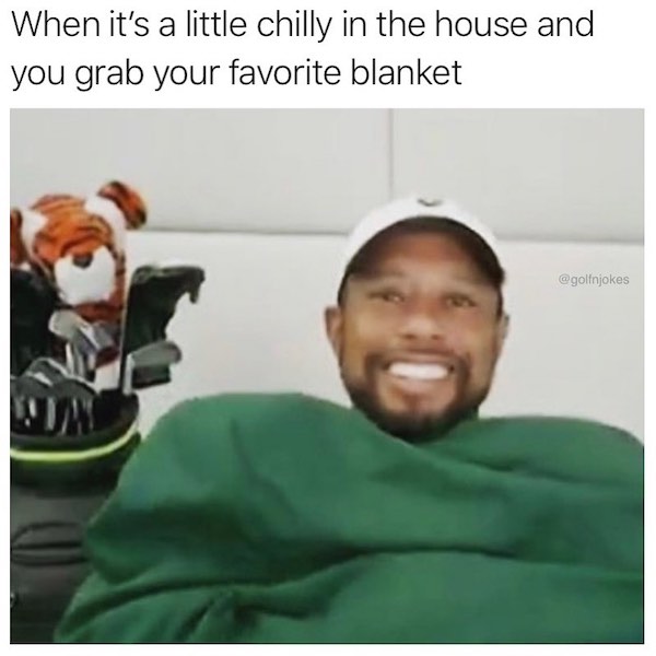Take a page from the weather and chill out with some comfy cozy memes