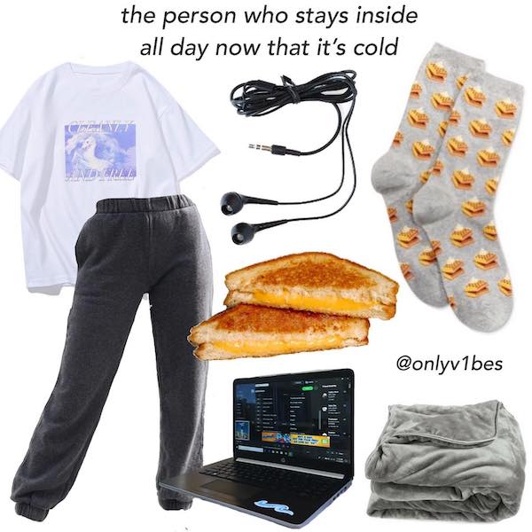 Take a page from the weather and chill out with some comfy cozy memes