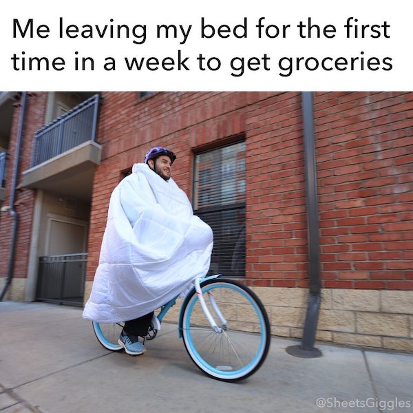 Take a page from the weather and chill out with some comfy cozy memes