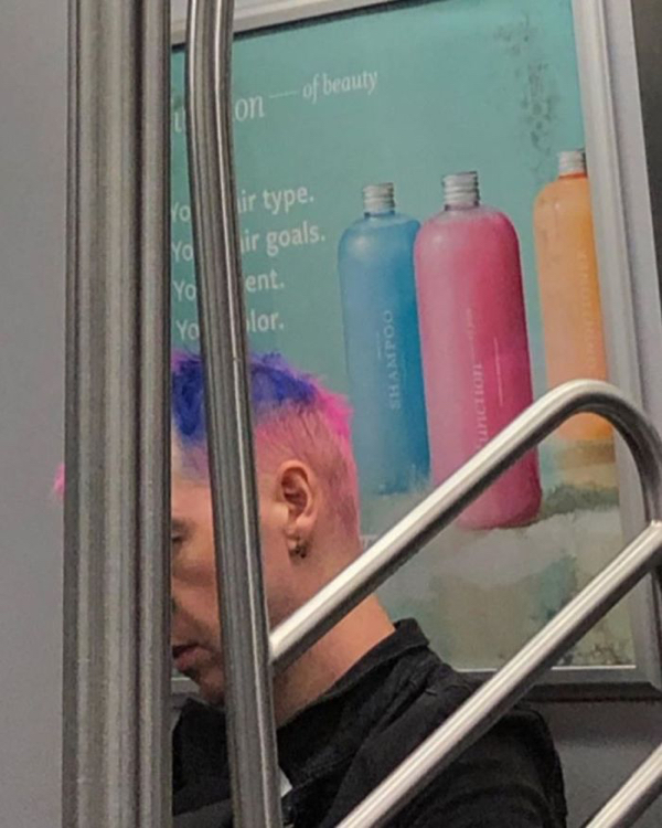 Subway deja vu that is definite glitch in the Matrix