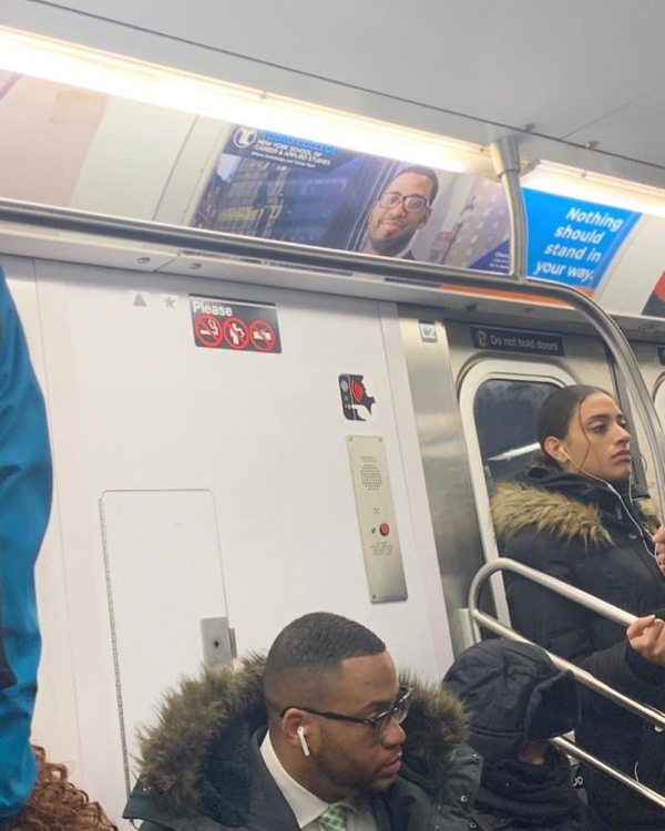 Subway deja vu that is definite glitch in the Matrix