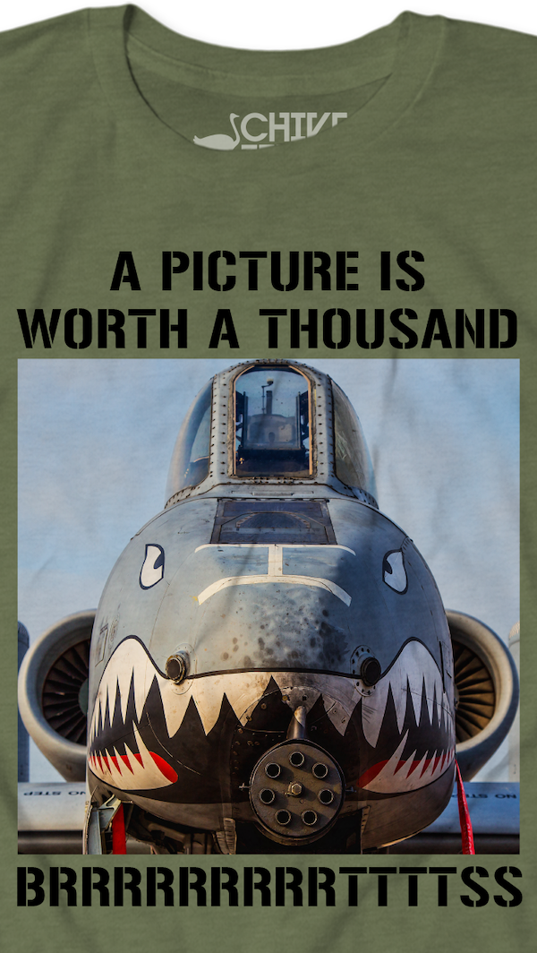 A-10 Memes Warthog Wednesday Fire Brrrrtt GAU-8 Gun Thunderbolt ii