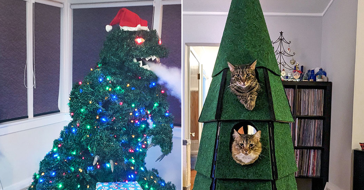 Creative Christmas trees to gawk at this holiday season