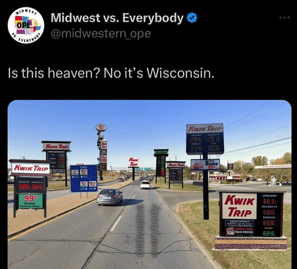 Ope, Midwest memes are just gonna scooch by ya real quick