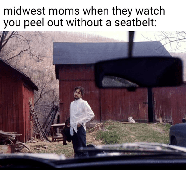 Ope, Midwest memes are just gonna scooch by ya real quick