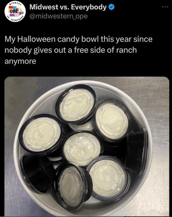 Ope, Midwest memes are just gonna scooch by ya real quick