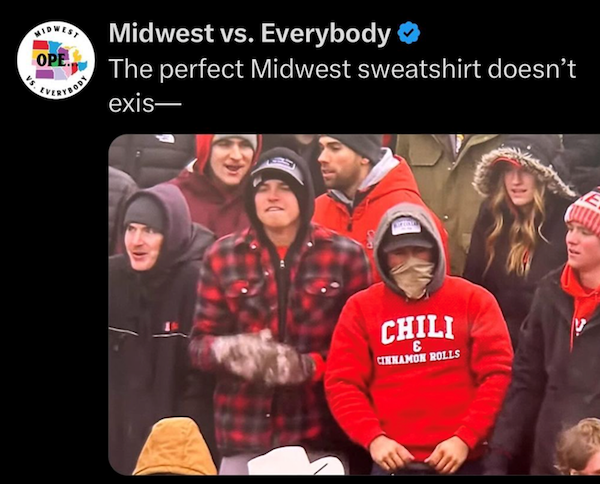 Ope, Midwest memes are just gonna scooch by ya real quick