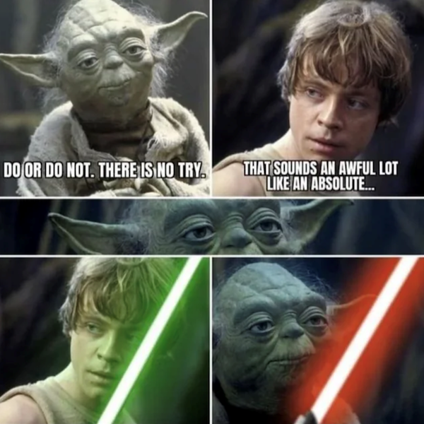 Star Wars memes from a galaxy actually incredibly nearby