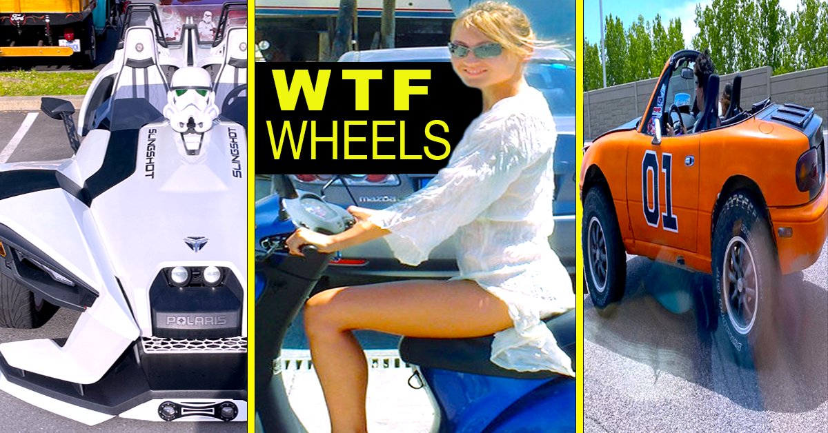 WTF Wheels Awesome Dream Cars to DIY Stupid Mods Redneck Photos Santa