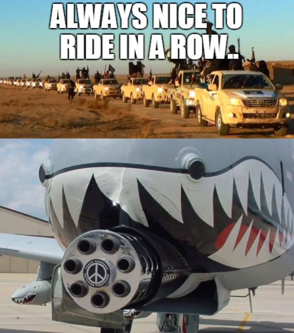 A-10 Memes Warthog Wednesday Fire Brrrrtt GAU-8 Gun Thunderbolt ii