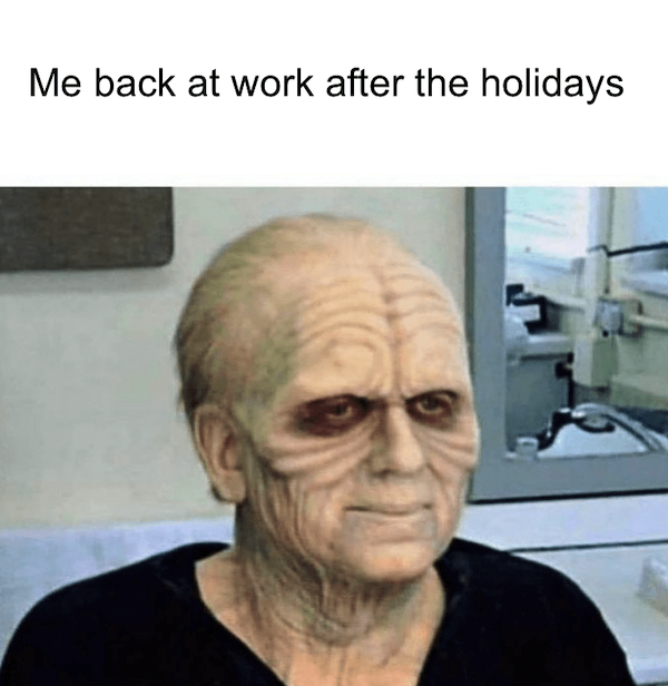 Hungover? Look at these memes, quietly. And in the dark...