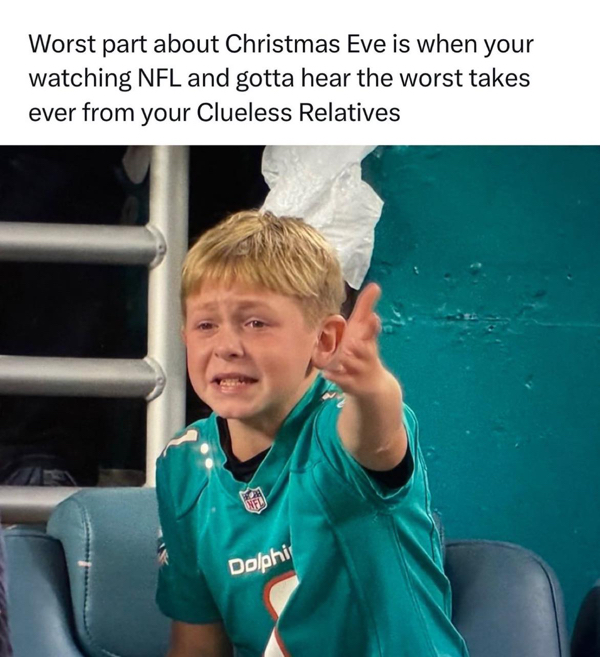 Christmas leftovers with a side of leather bound memes from Week 16