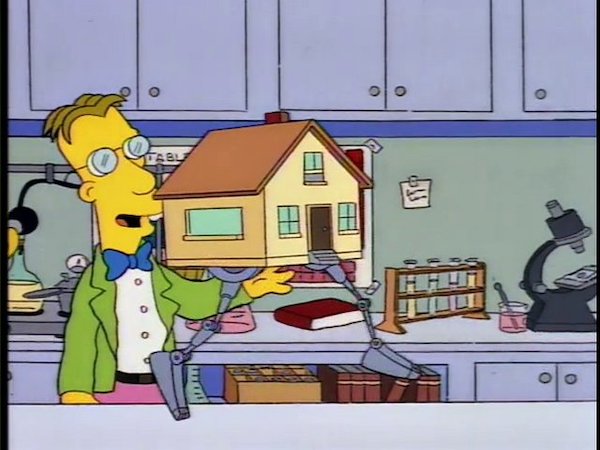 Professor Frink inventions we've always wanted to try