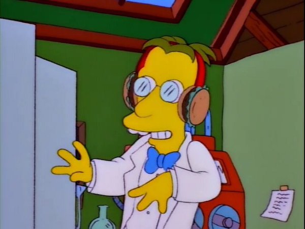 Professor Frink inventions we've always wanted to try