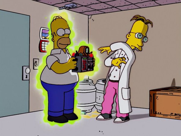 Professor Frink inventions we've always wanted to try