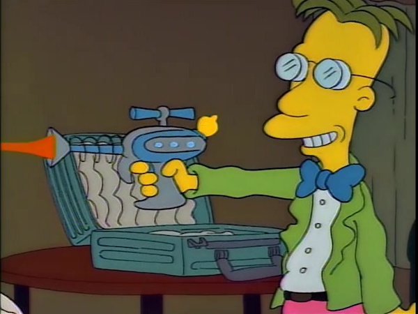 Professor Frink inventions we've always wanted to try