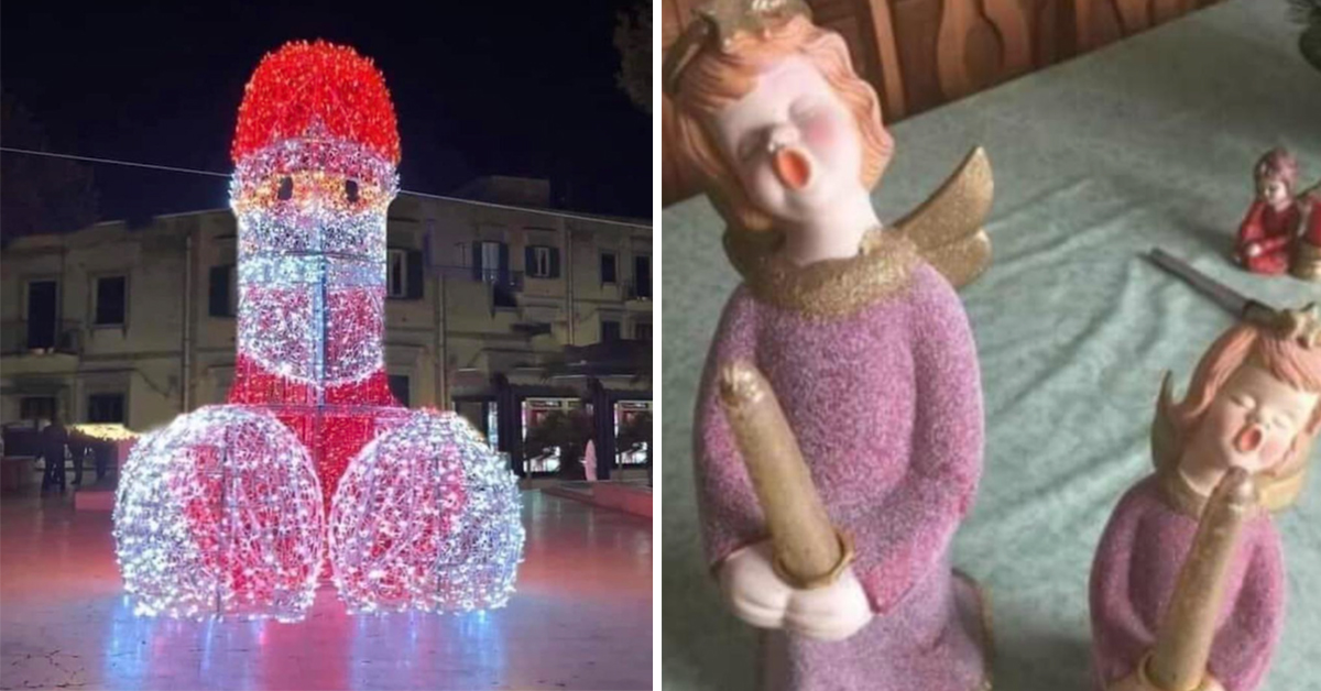 Merry d*ckmas - Phallic Christmas decorations for dirty minds