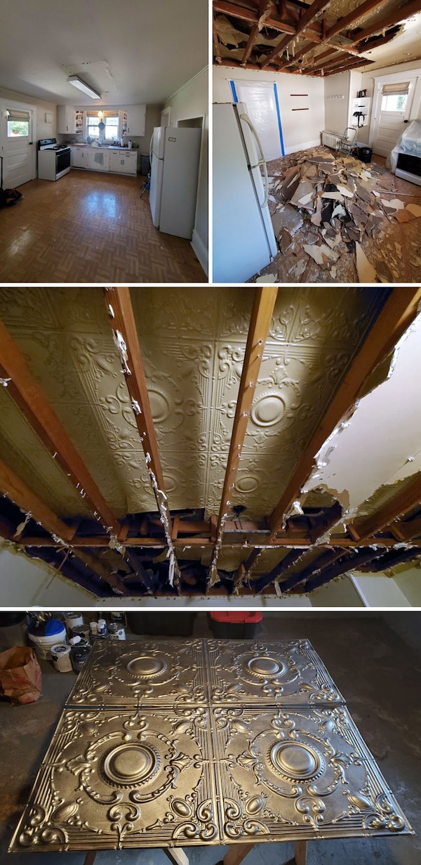 Old houses where people unearthed hidden treasures
