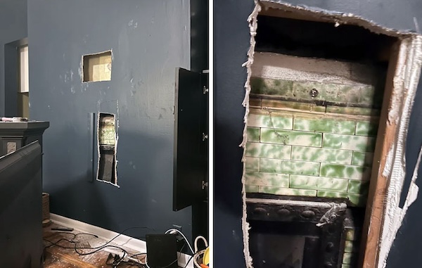 Old houses where people unearthed hidden treasures