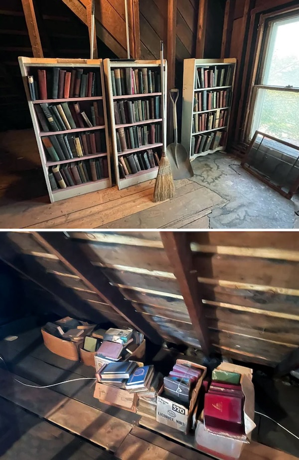 Old houses where people unearthed hidden treasures