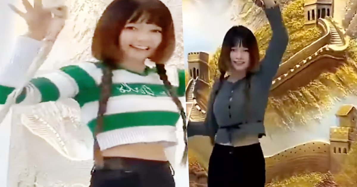 Girl Artist GIFs Amazing Great Wall 3D Mural Time Lapse Build