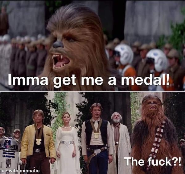 Sci-Fi STAR WARS Memes Funny Movie Photo Captions