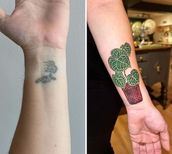 From tattoo travesty to tattoo triumph with a perfect cover-up