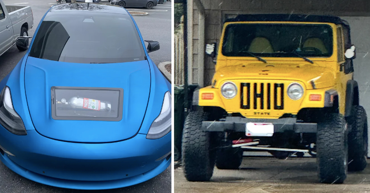 Cringeworthy car mods and absurd automobiles