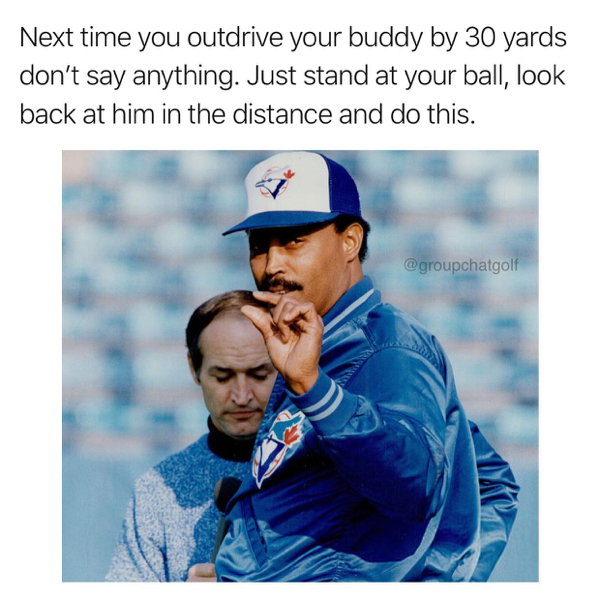 Golf memes to hold you off until the season starts