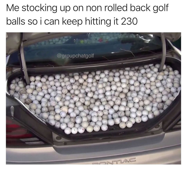 Golf memes to hold you off until the season starts