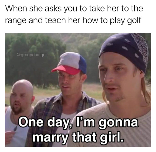 Golf memes to hold you off until the season starts