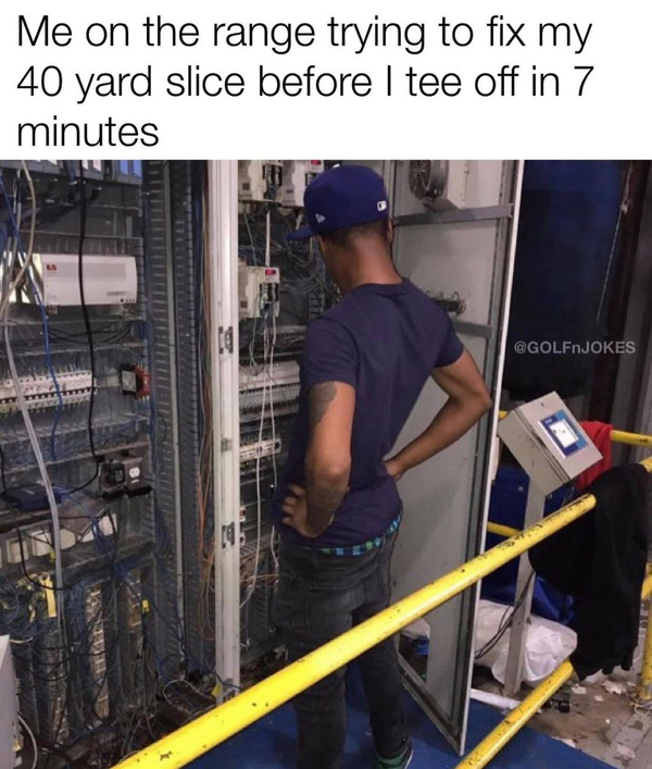 Golf memes to hold you off until the season starts