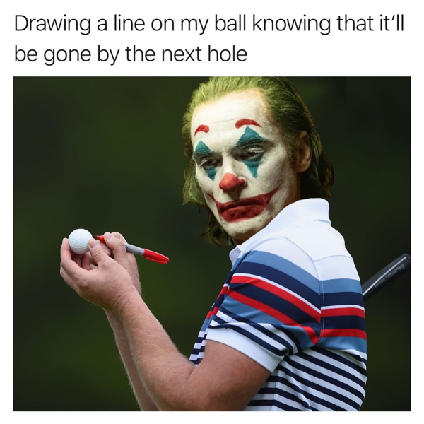 Golf memes to hold you off until the season starts