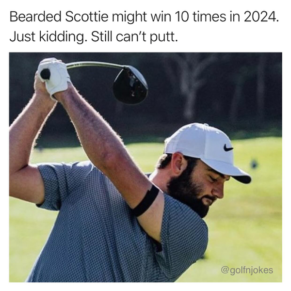 Golf memes to hold you off until the season starts