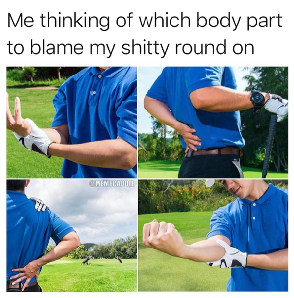 Golf memes to hold you off until the season starts